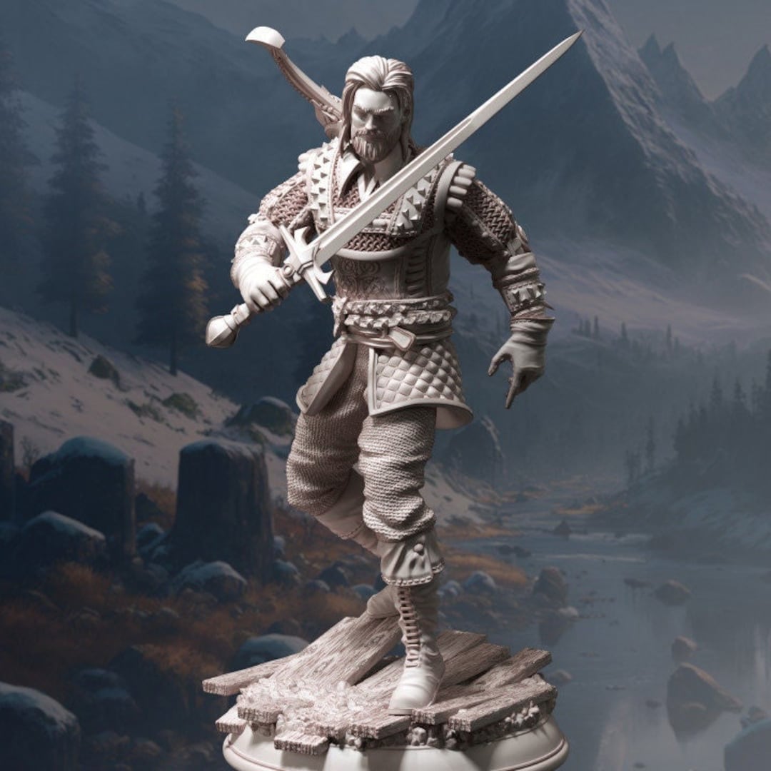 Male Human Ranger // Hunter of the Forest // Swordsman Archer // Dnd ...