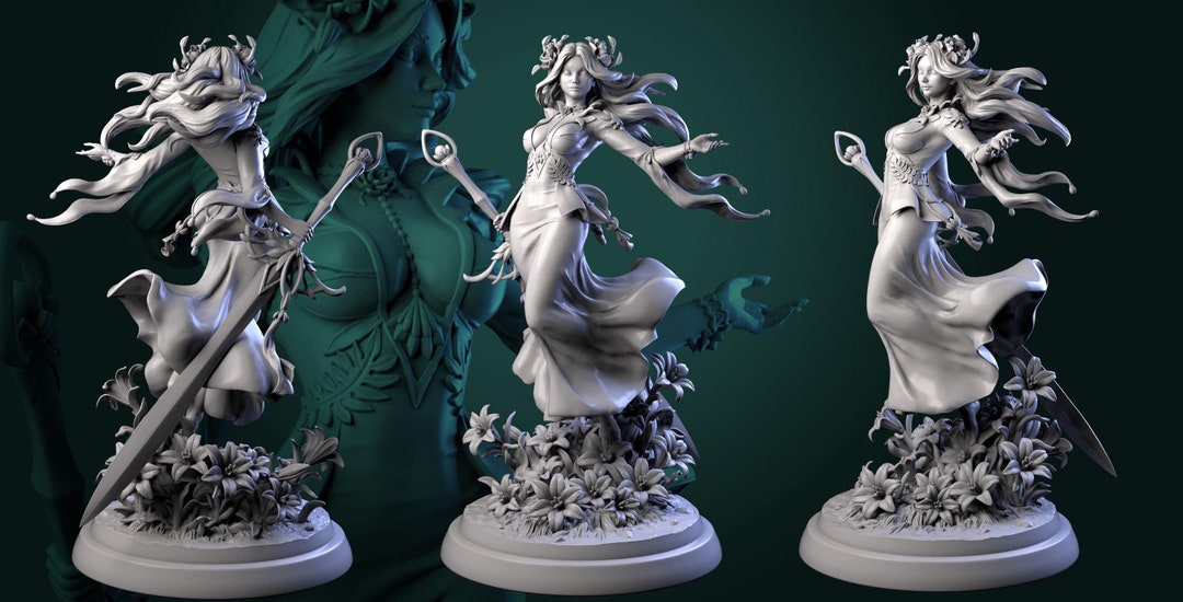 Cleric of the Grove // Flower Princess // Fey Bloom Keeper - Etsy