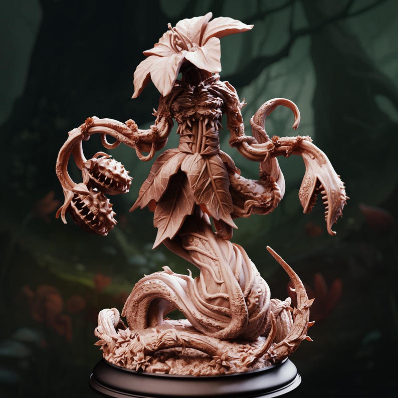 Plant Monster Mini: 32mm D&D Giant Thorn Blight - Thornmother ...