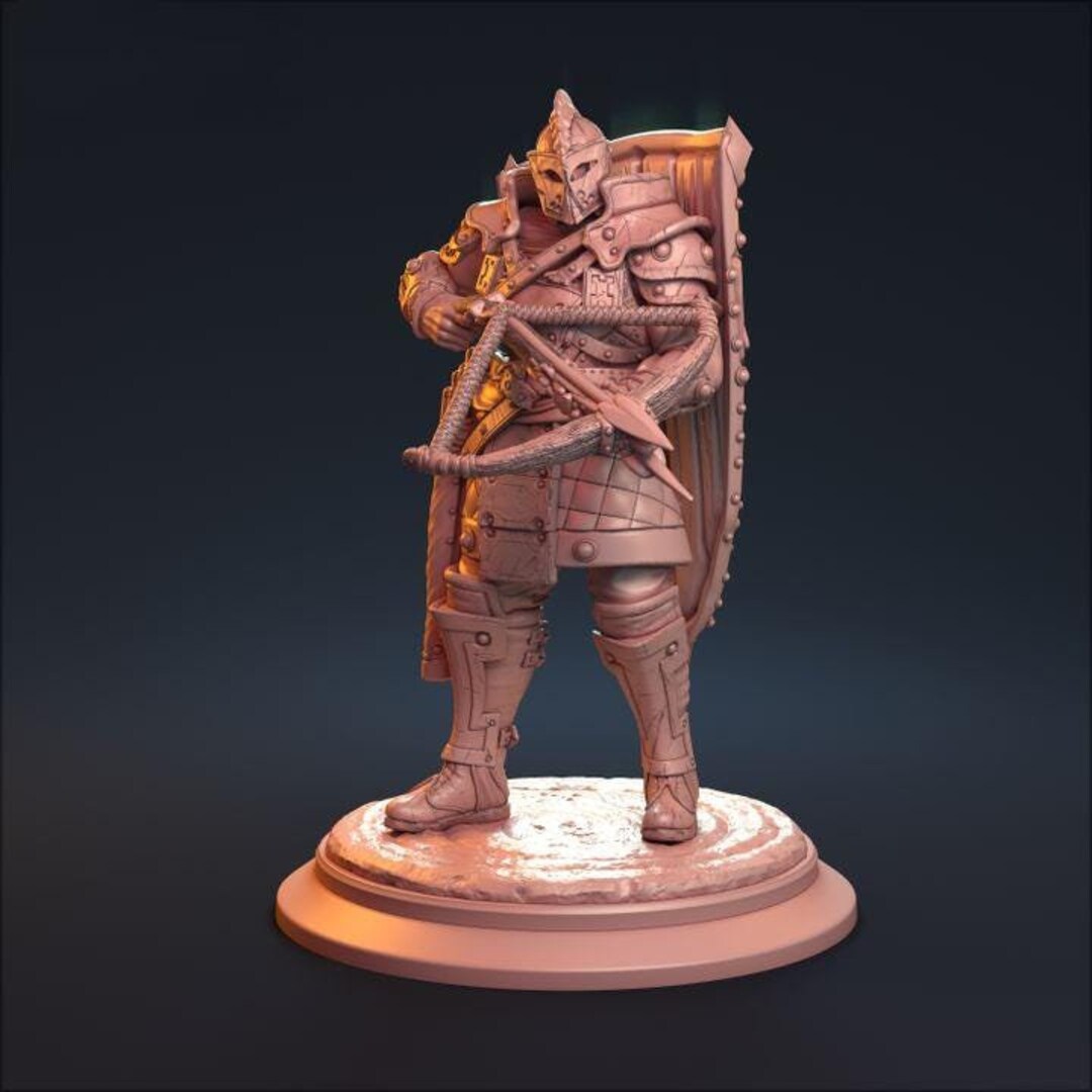 Wall Patrol // Archer Guard // Castle Soldier // Dnd Mini - Etsy