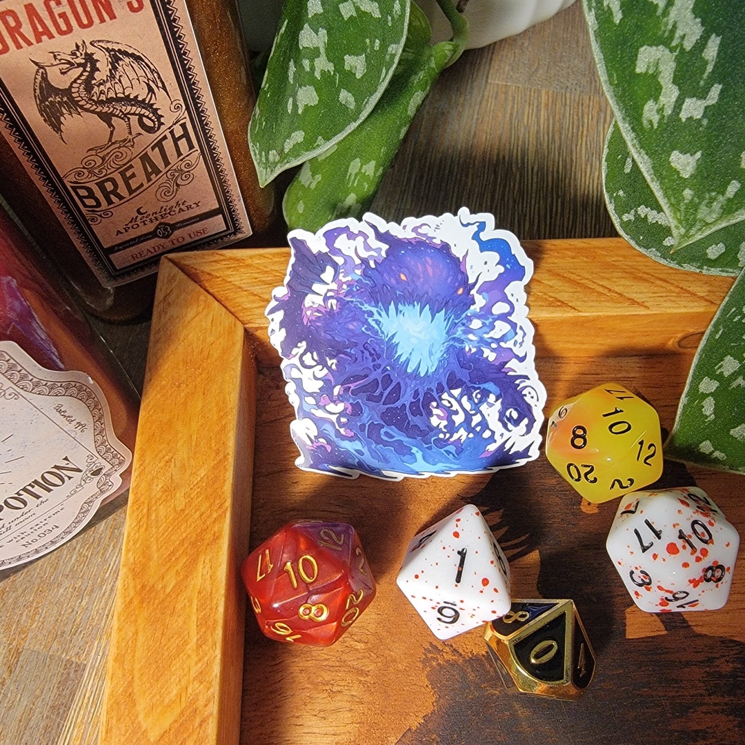 Void Monster Dnd Fantasy Sticker for Roleplaying Games and TTRPG - Etsy