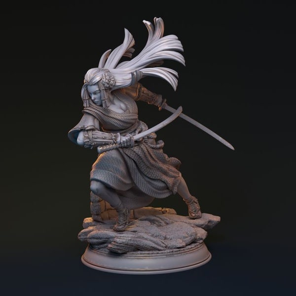 Dnd Fighter With Katana - Etsy