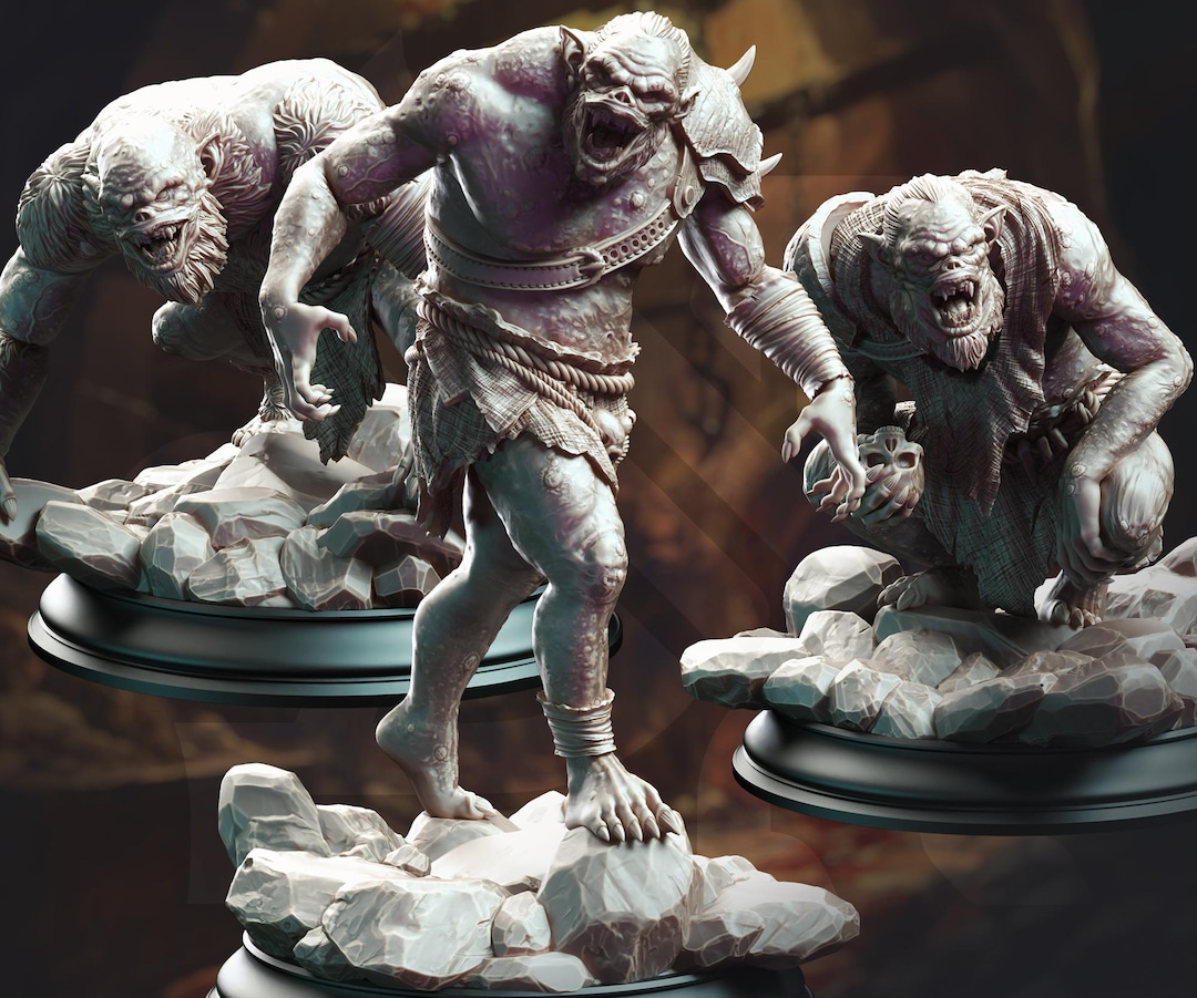 Troglodyte Cannibal // Trog Humanoid // Underdark Skulker // Cave ...