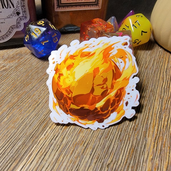 Dnd Spell Fireball - Etsy