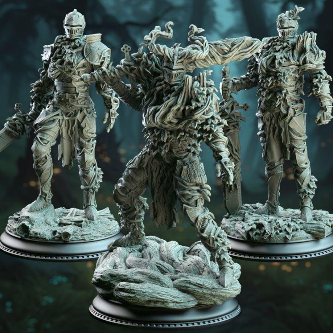 DND Awakened Treants Mini - Feywild Monster - Forgotten Knights - Vine ...