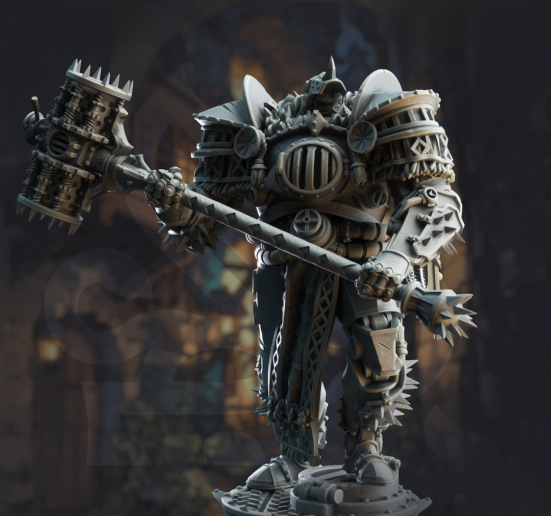 Construct Golem // Automaton Sentinel // Warforged Behemoth // Dnd Mini ...