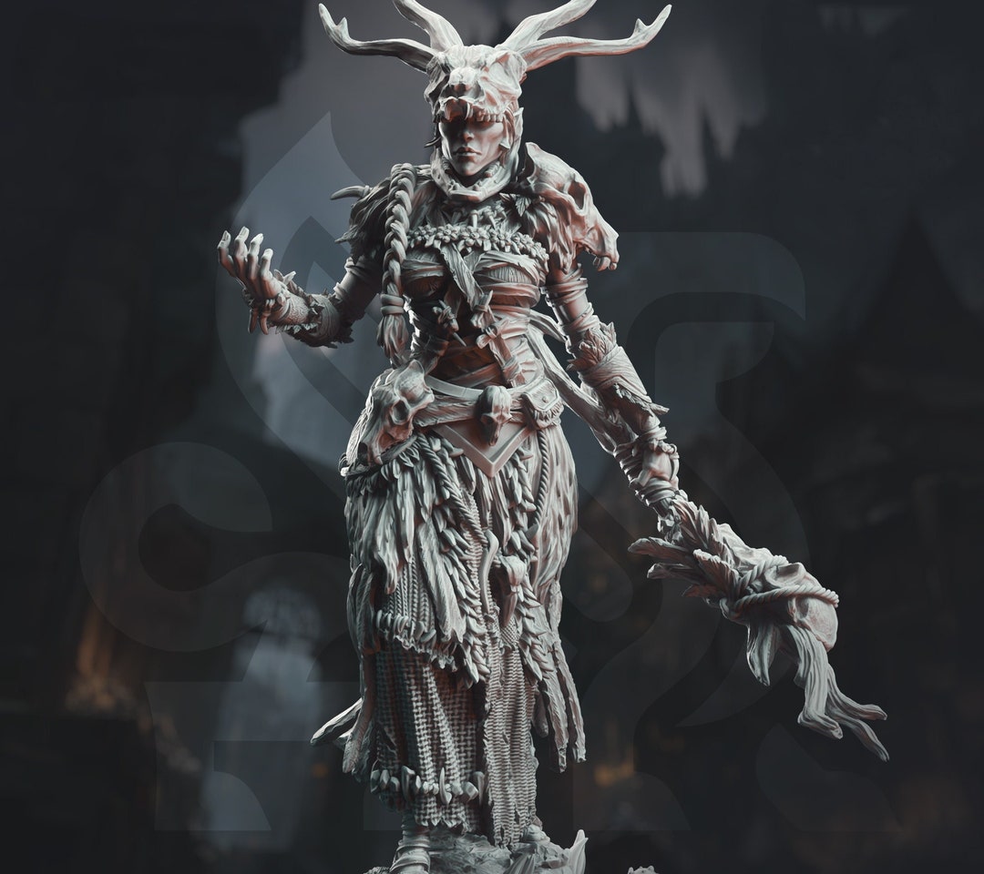 Shaman Necromancer // Dark Druid Cultist // Corrupted Nature Tribalist ...