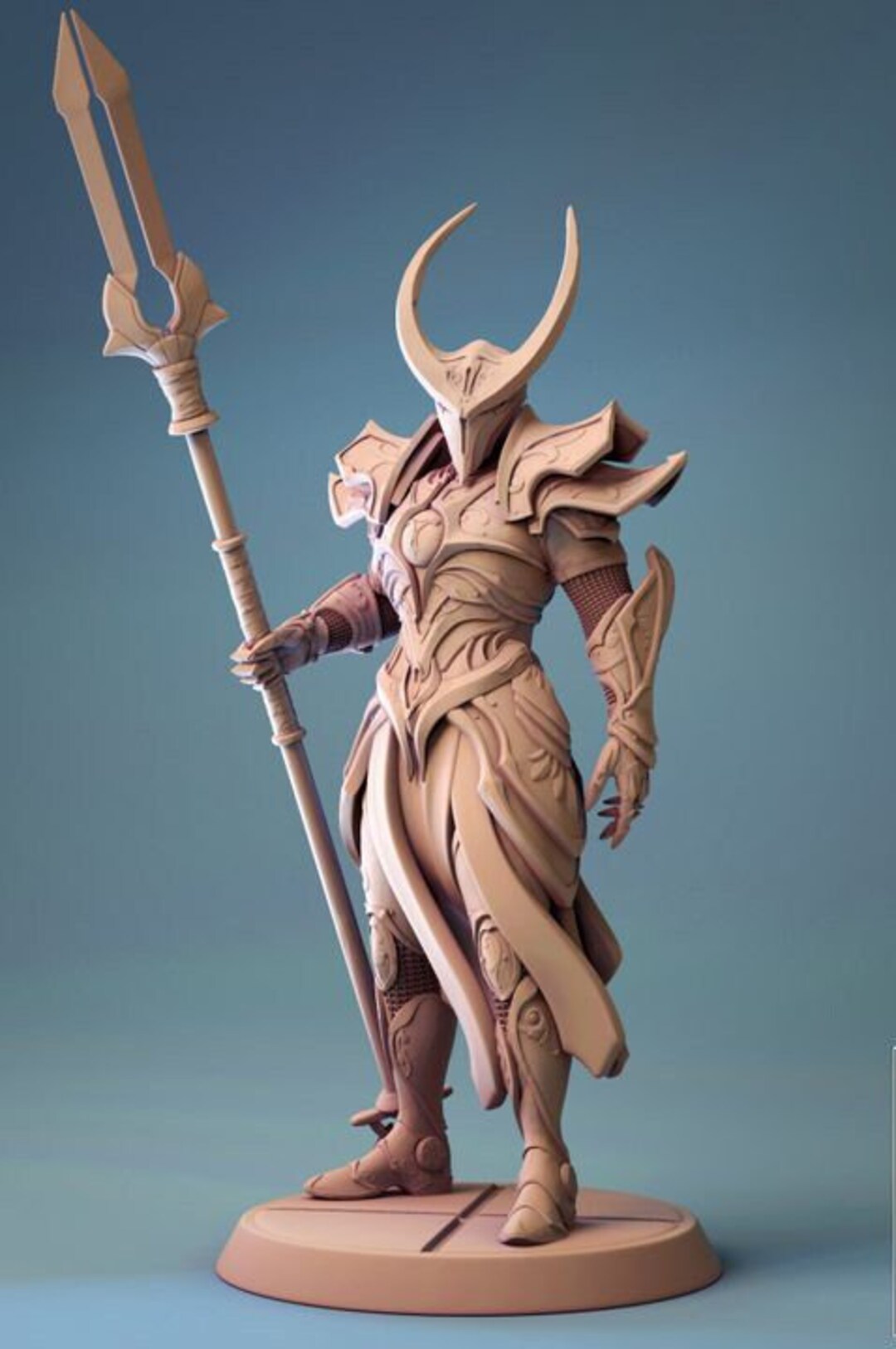 Warlock General // Dark Patron // Veil Guard // Dnd Mini - Etsy