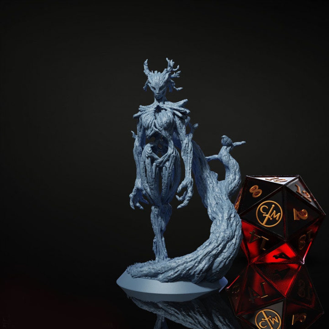 Woodland Monster // Tree Blight// Spriggan // Dnd Mini - Etsy