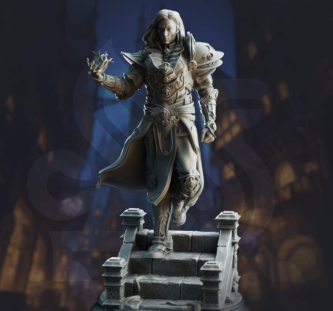 Arcane Cleric // Royal Paladin // Plate Magistrate // Dnd Mini - Etsy