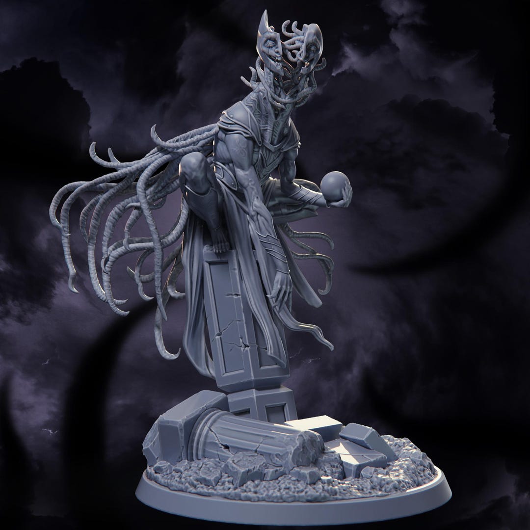 Eldritch Horror: Void Demon of the Abyss 50mm Dnd Mini - Etsy