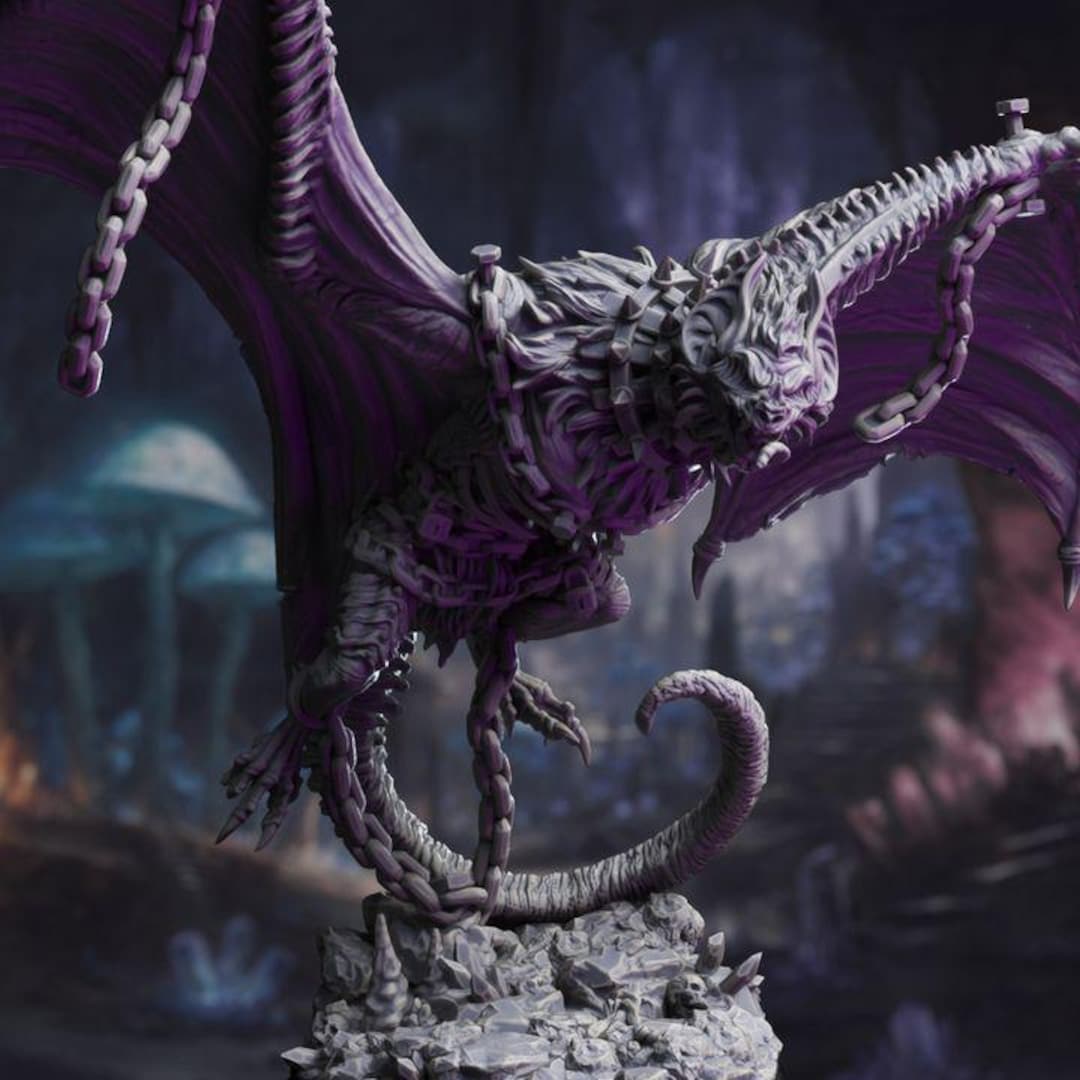 Dnd Bat Monster Mini - Underdark Beast - Chained Bat Monstrosity - Cave ...
