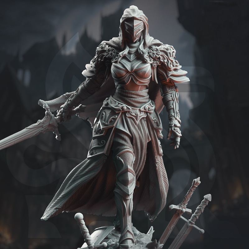 Miniature Paladins Female - Etsy