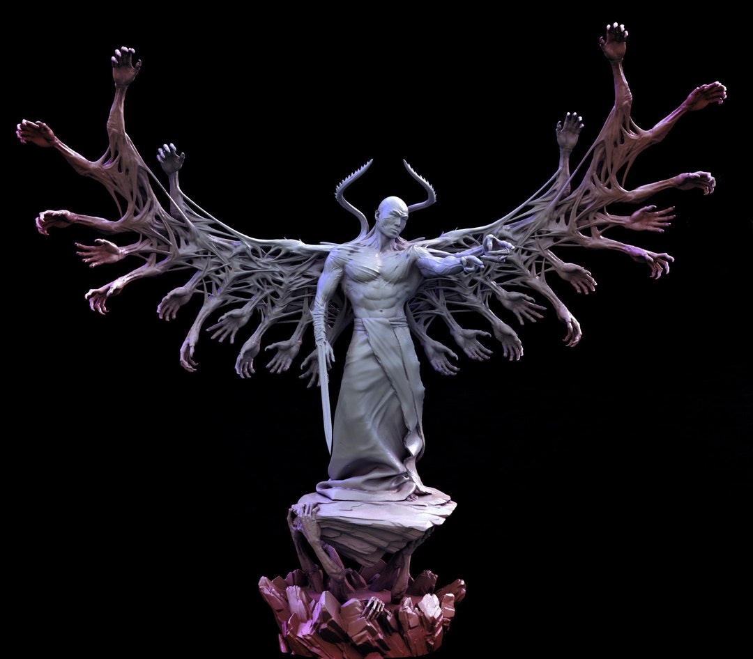Dnd Dark Angel Mini - Tortured Aasimar - Bearer of the Dead - Soul ...