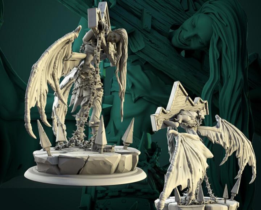 Demon of Chaos | Avatar of Chains | Terror Devil | Dnd Mini ...