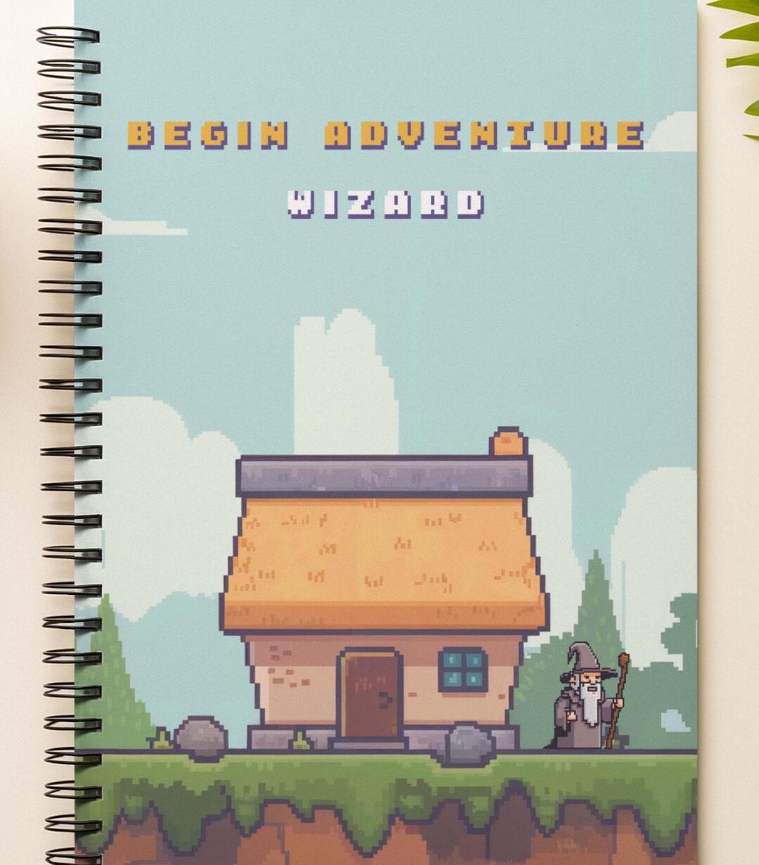8-bit Dnd Notebook - Campaign Journal - Dungeons and Dragons Gift - Etsy