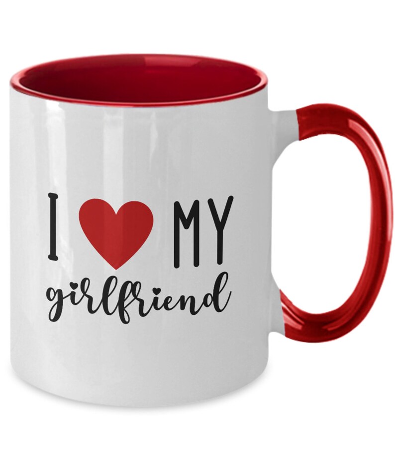 I Love My Girlfriend Mug - Etsy