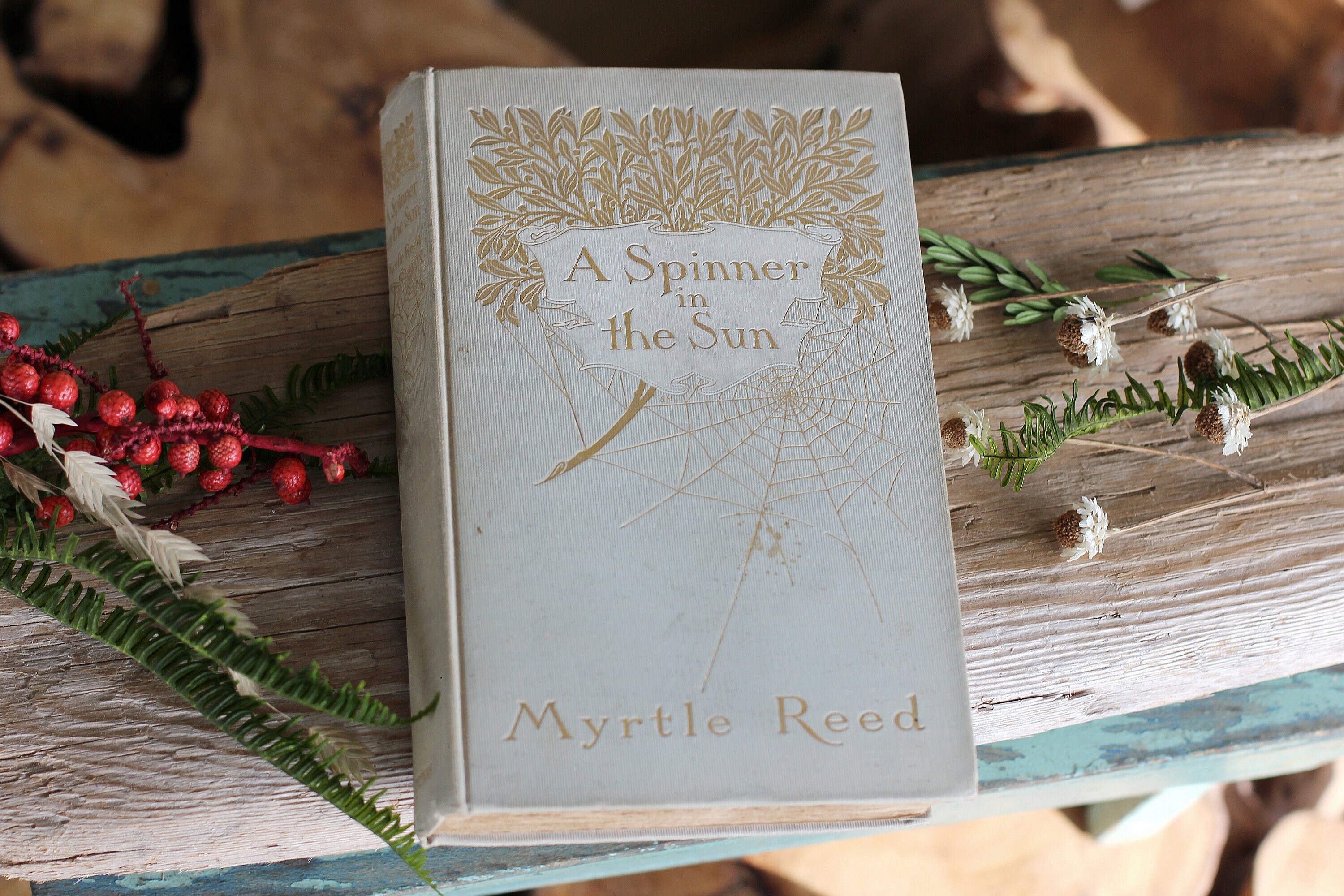 Vintage Books For Romance And Spring - Live Lovely Photography