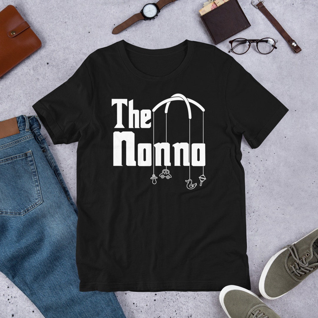 The Nonno T-shirt Perfect Gift for Proud Grandfathers Italian Grandpa ...