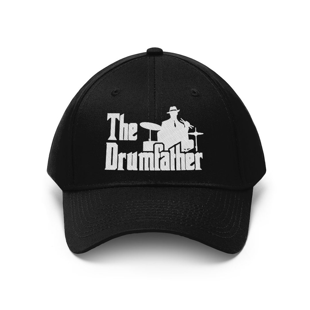 The Drumfather Embroidered Cap Drummer Cap Drums Cap Music Rock Band ...