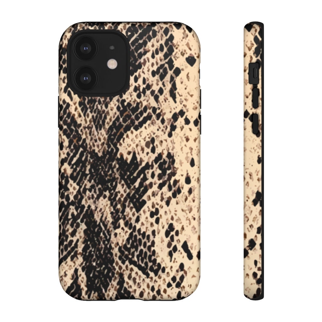 Snake Skin Tough Cases Iphone 12 Case Pro Max Mini | Etsy