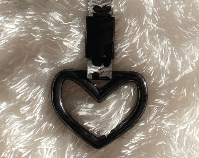 Black Heart Tsurikawa Drift Charm JDM Wave Tuner Car Accessories - Etsy