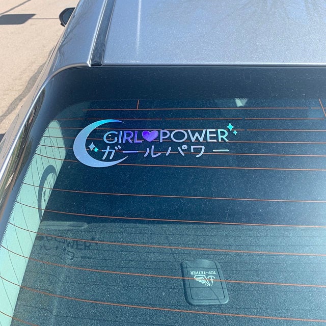Girl Power Vinyl Decal Bumper Sticker for Car Window - Etsy