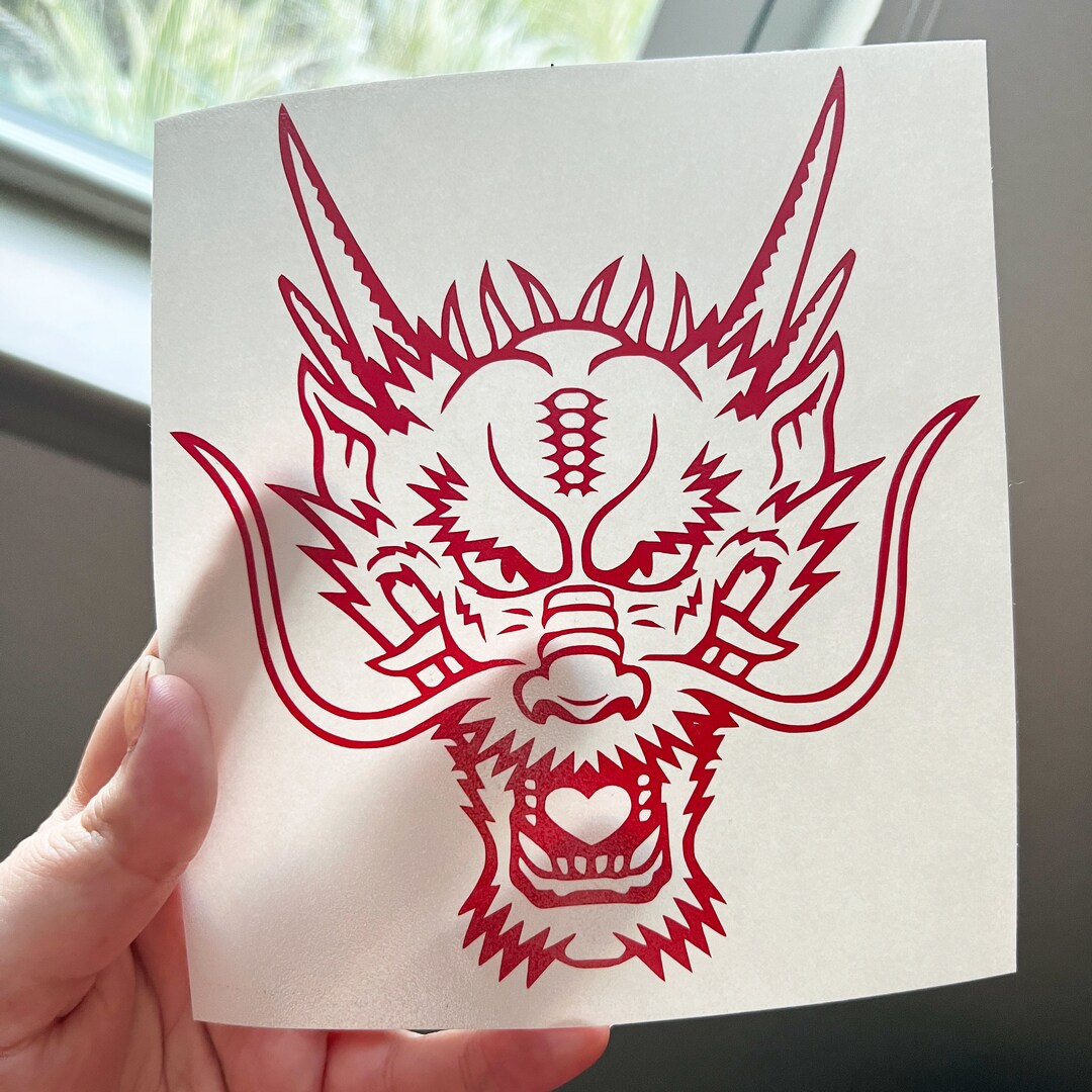 Dragon Vinyl Decal Bumper Sticker for Car Window - Etsy
