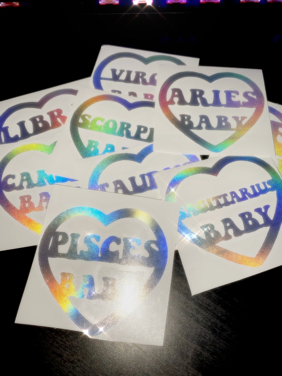 Zodiac Sign Vinyl Decal Sticker for Car Window - Etsy