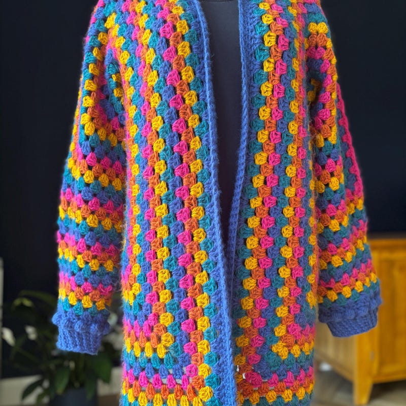 2x Granny Square Pattern - Etsy