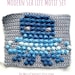 Modern Crochet Bobble Stitch Chart Squares Narwhal, Fish, Turtle ...
