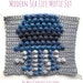 Modern Crochet Bobble Stitch Chart Squares Narwhal, Fish, Turtle ...