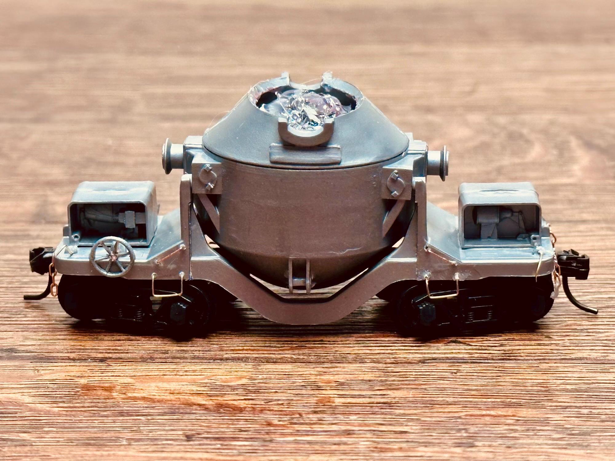 Vintage State Tool & Die Pollock 75 Ton Hot Metal Railroad Car ...