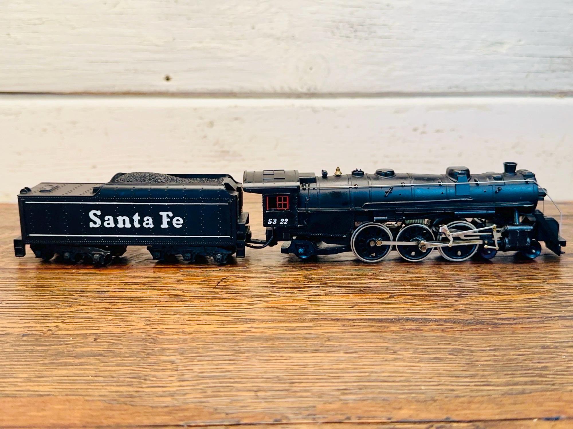 Vintage Tyco Santa Fe 5332 Locomotive & Tender Set for Restoration ...