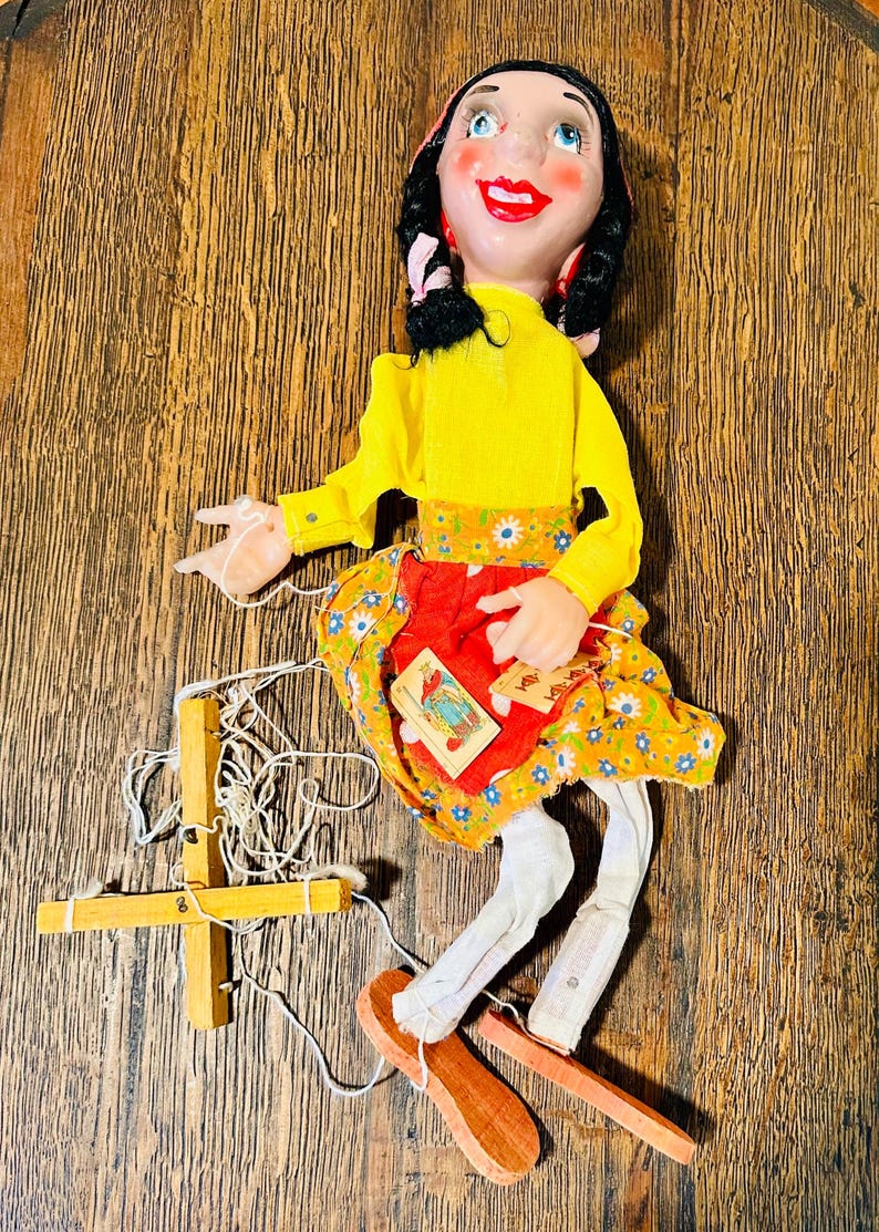 Vintage Marionette Set Mexican Theme - Etsy
