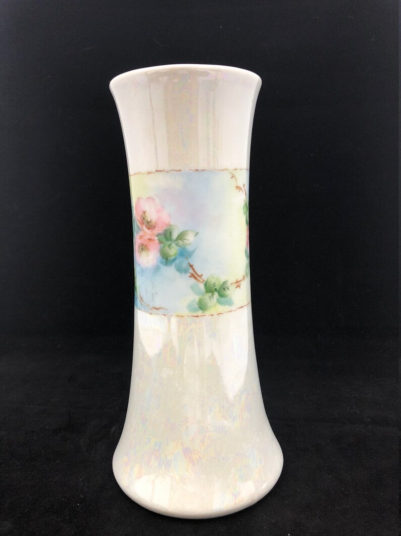 Antique Prov Saxe ES Germany Victorian Vase - Etsy