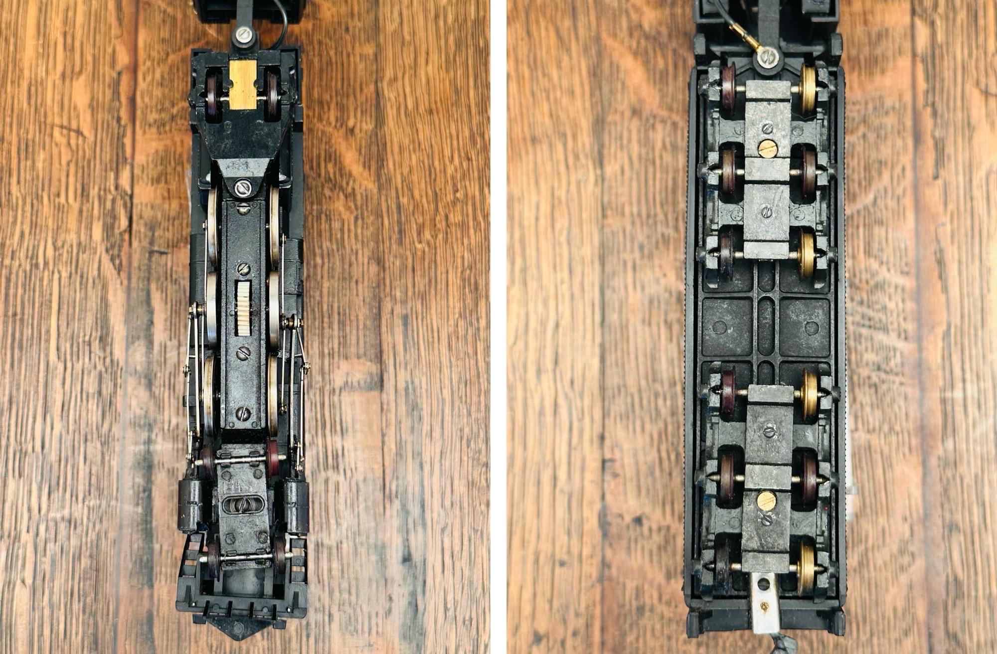 Vintage Tyco Santa Fe 5332 Locomotive & Tender Set for Restoration ...