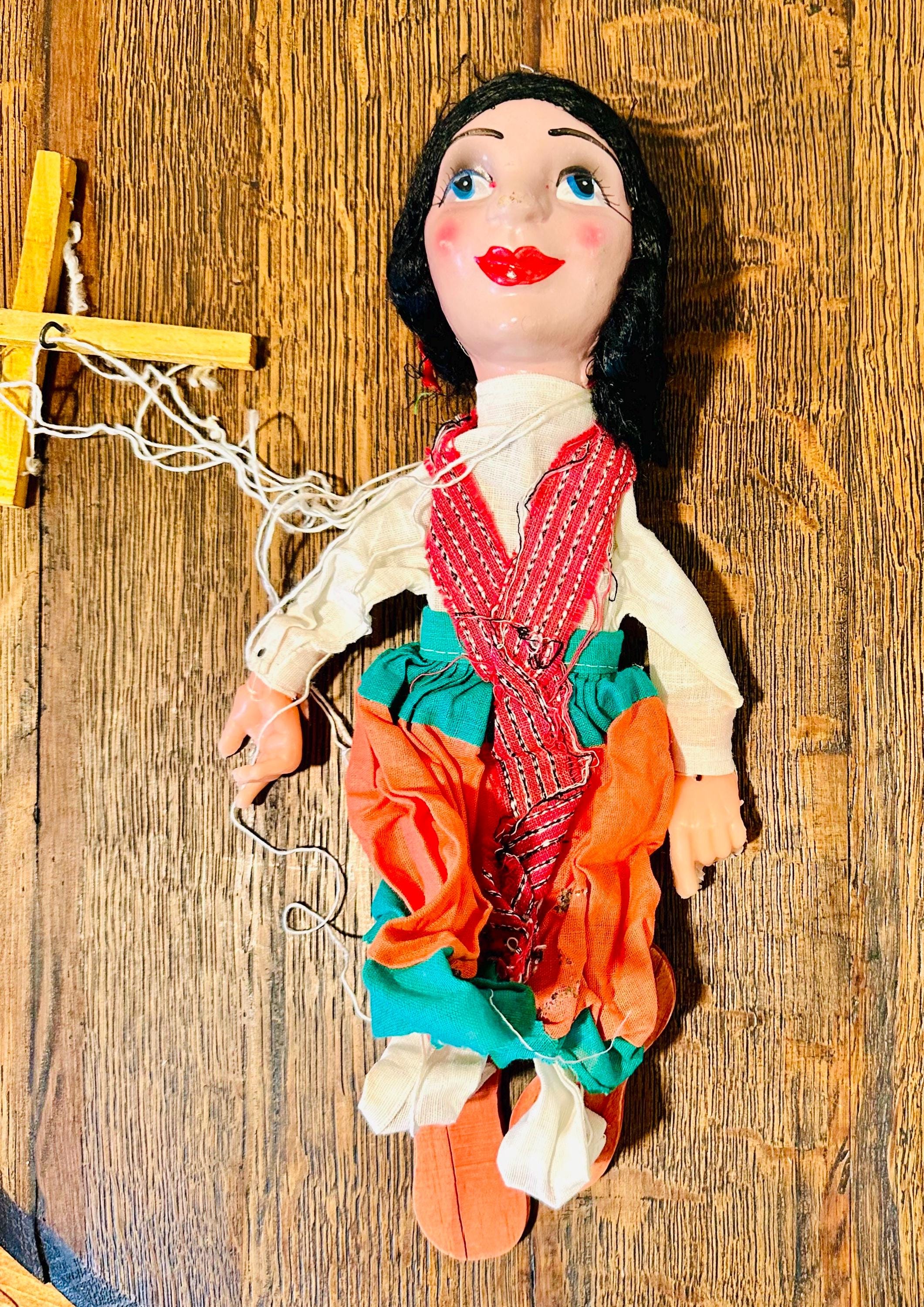 Vintage Marionette Set Mexican Theme - Etsy