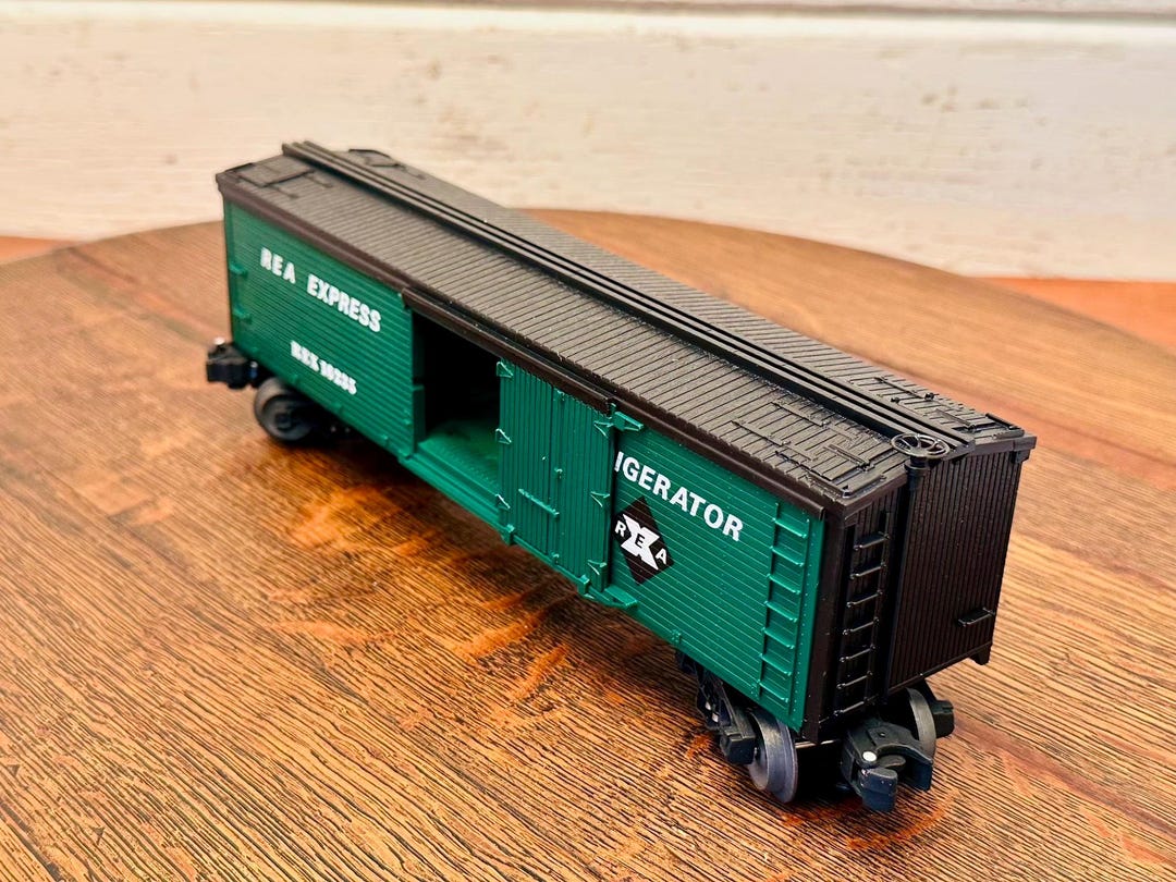 Vintage Lionel O Gauge REA Rex Reefer 6-16235 Model Train Car for ...