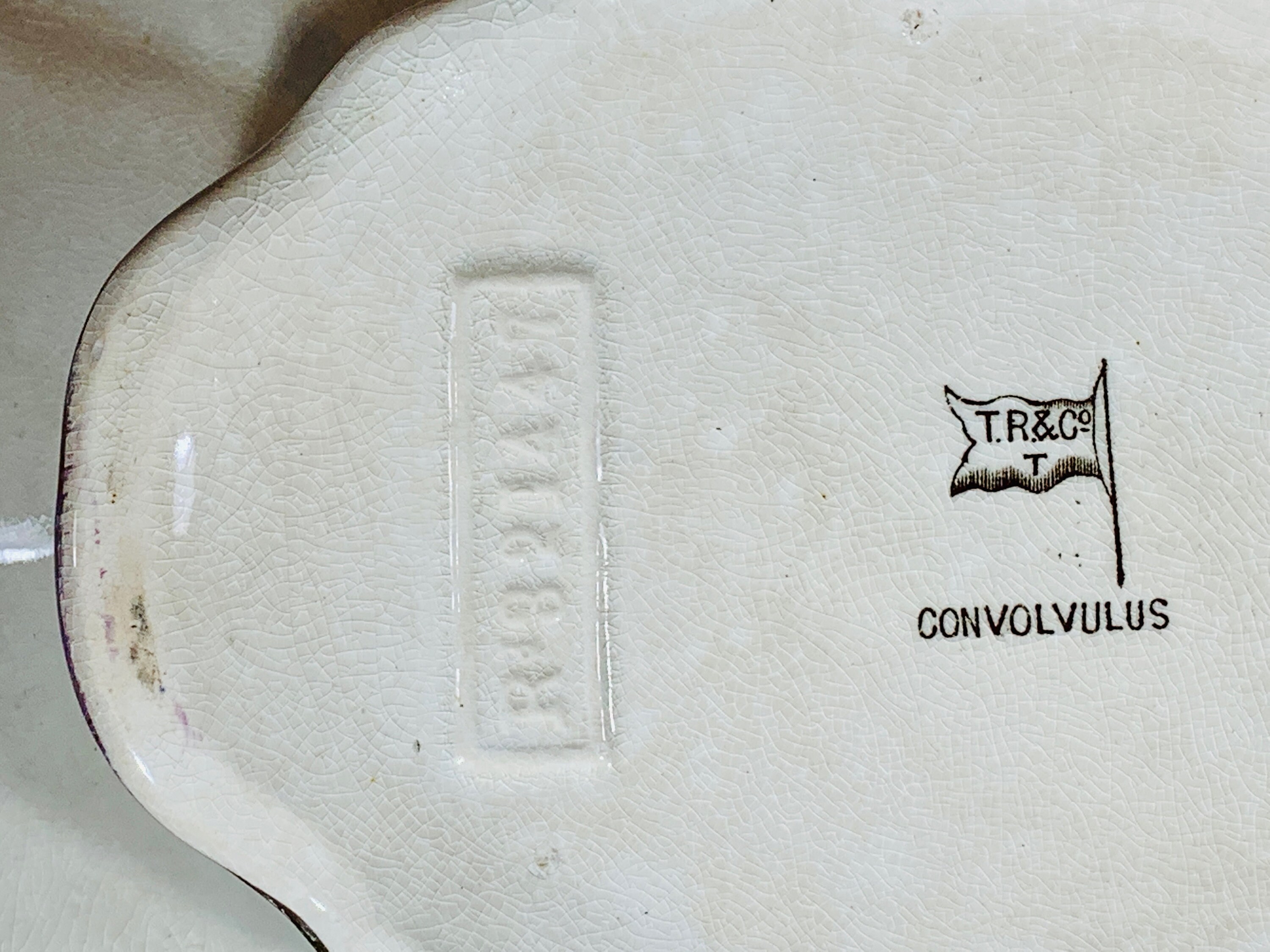 Thomas Rathbone & Co. Pottery Antique Victorian Tureen Convolvulus ...