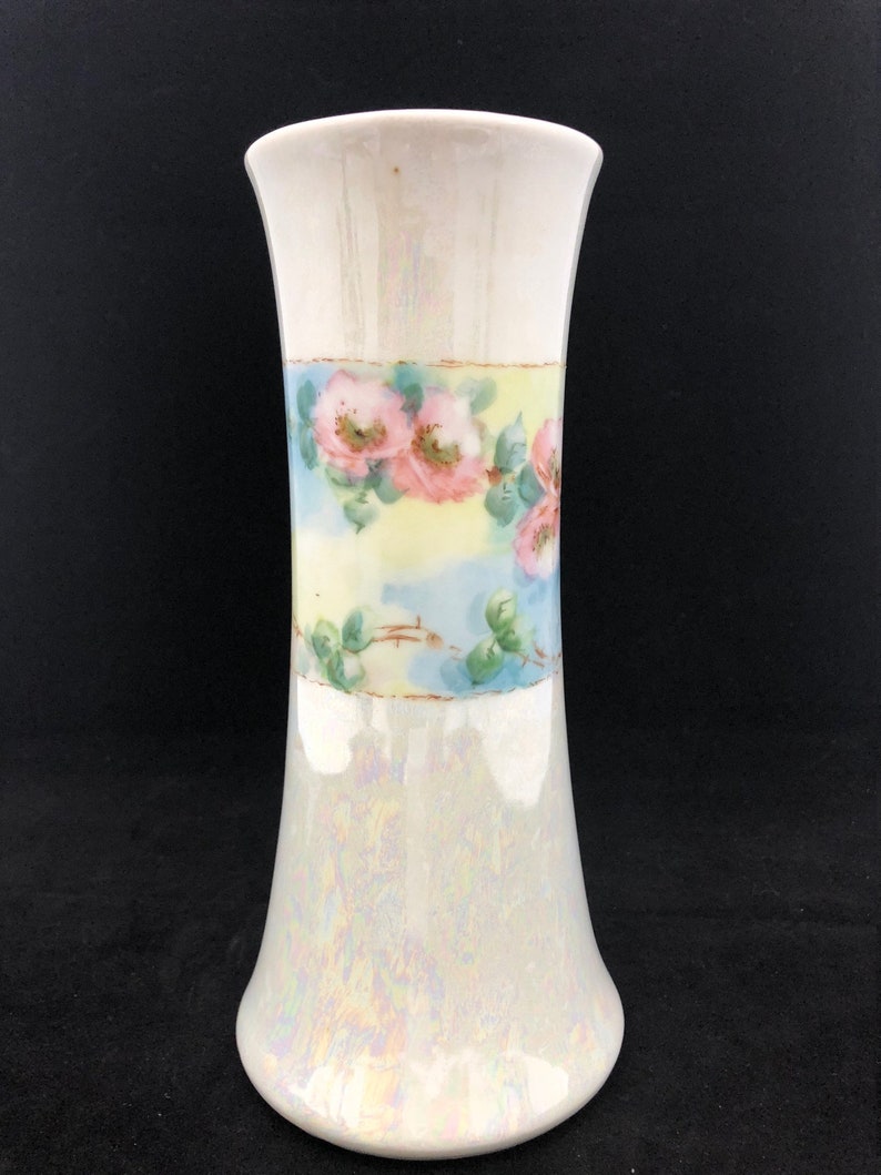 Antique Prov Saxe ES Germany Victorian Vase - Etsy