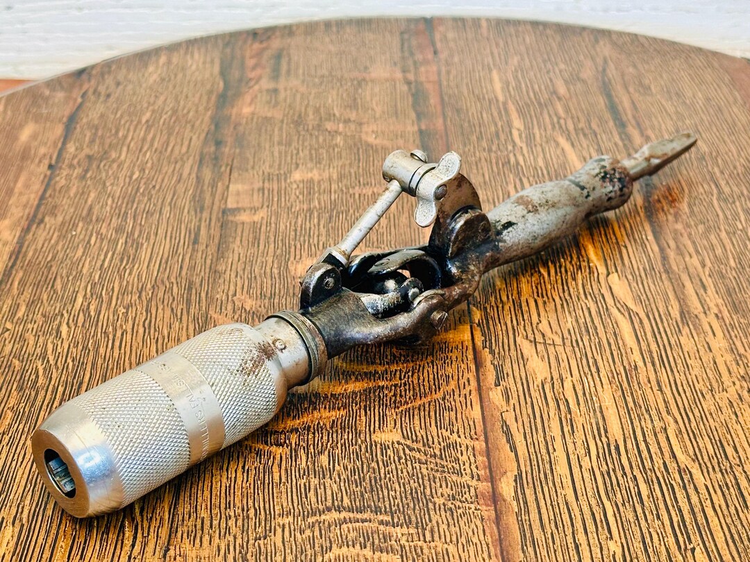 Antique Millers Falls Universal Angular Bit Stock No. 108, Master Chuck ...