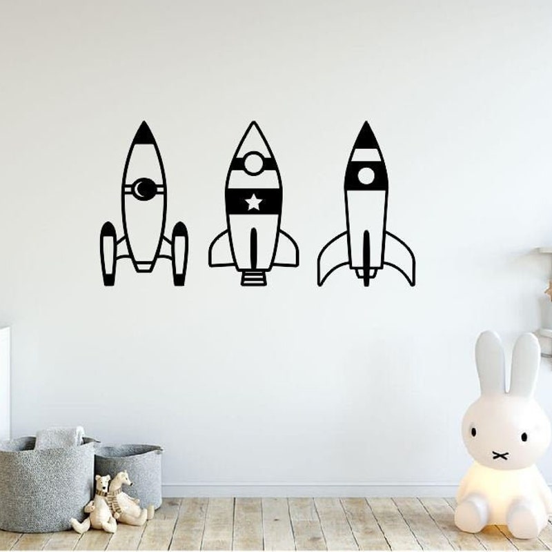 Rocket Ship Art - Etsy