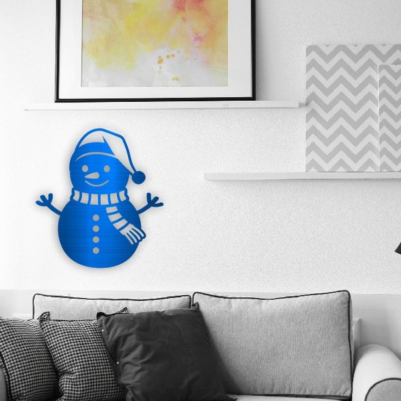 Snowman Wall Decor - Etsy