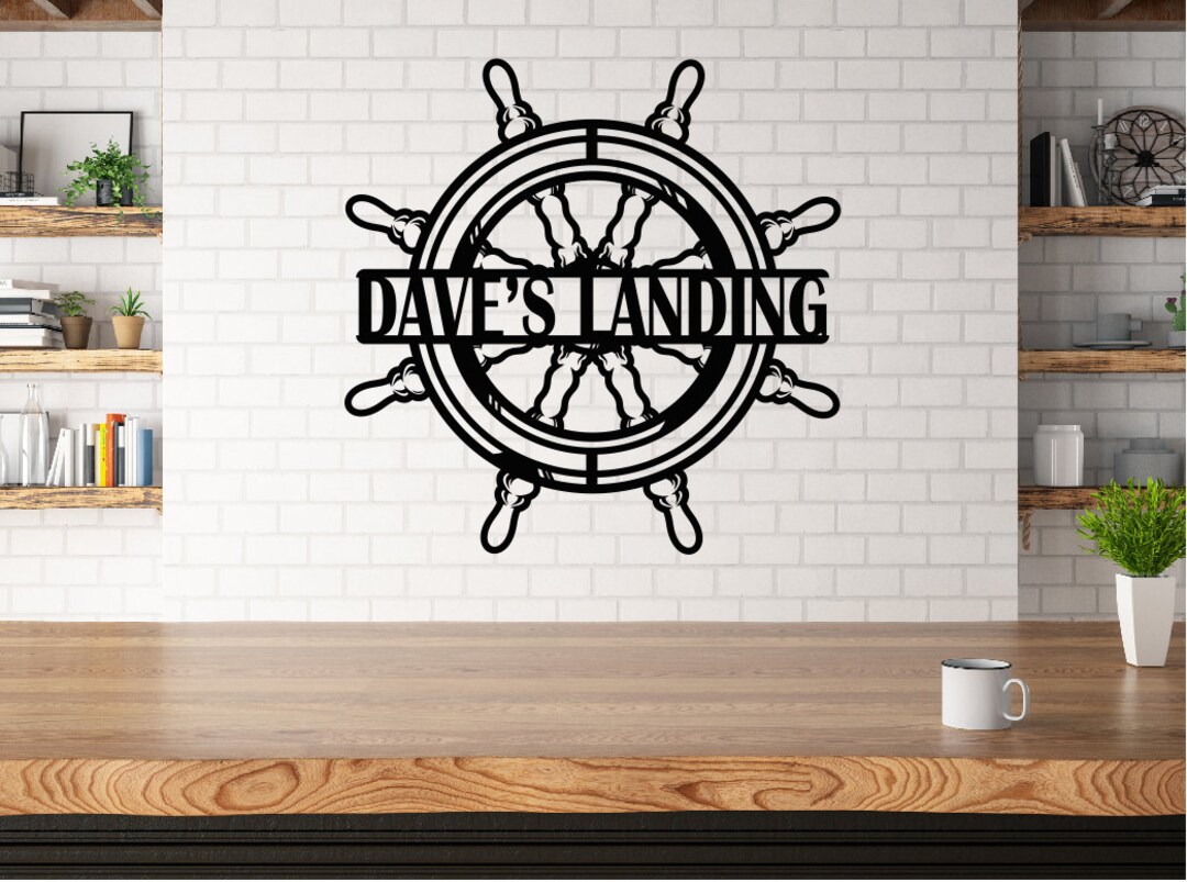 Personalized Sailing Metal Sign | Sailor Sailing Gift | Cottage Sign ...