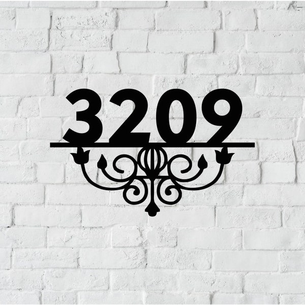 Fancy Numbers - Etsy