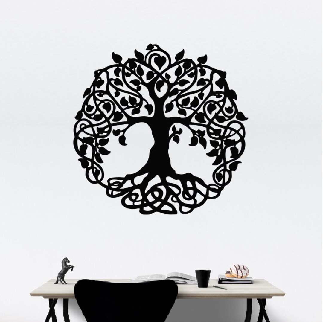 Tree of Life Metal Sign / Metal Wall Decor / Tree of Life Sign / Home ...