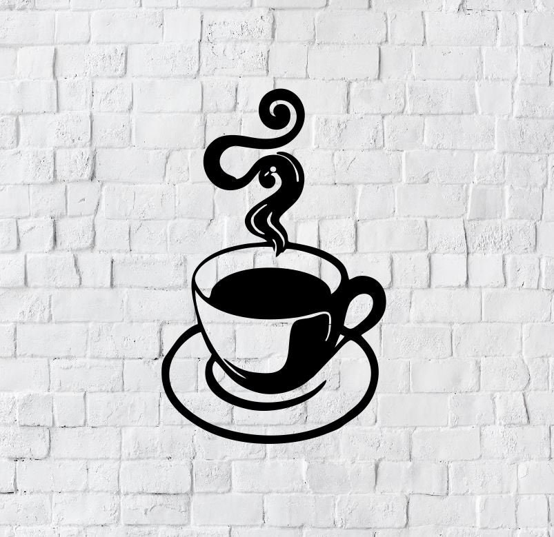 Coffee Metal Wall Art / Coffee Wall Decor / Metal Wall Decor / - Etsy