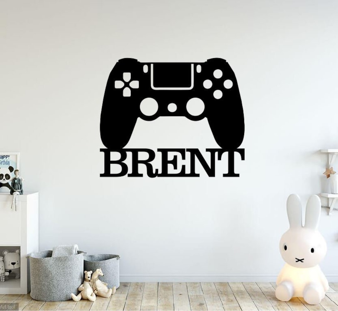 Personalized Gaming Room Sign / Bedroom Metal Art / Video Games Home ...