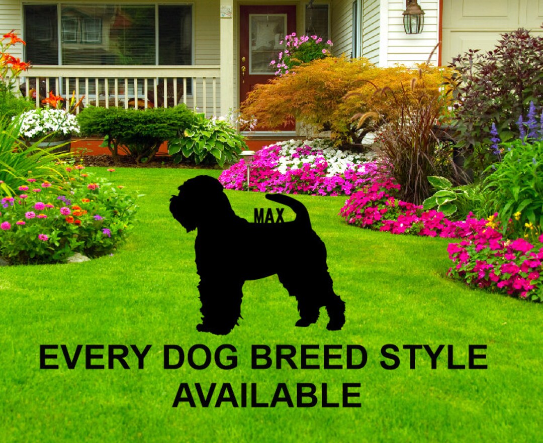 Personalized Dog Metal Stake Sign / Dog Memorial Stake Sign / Metal Dog ...